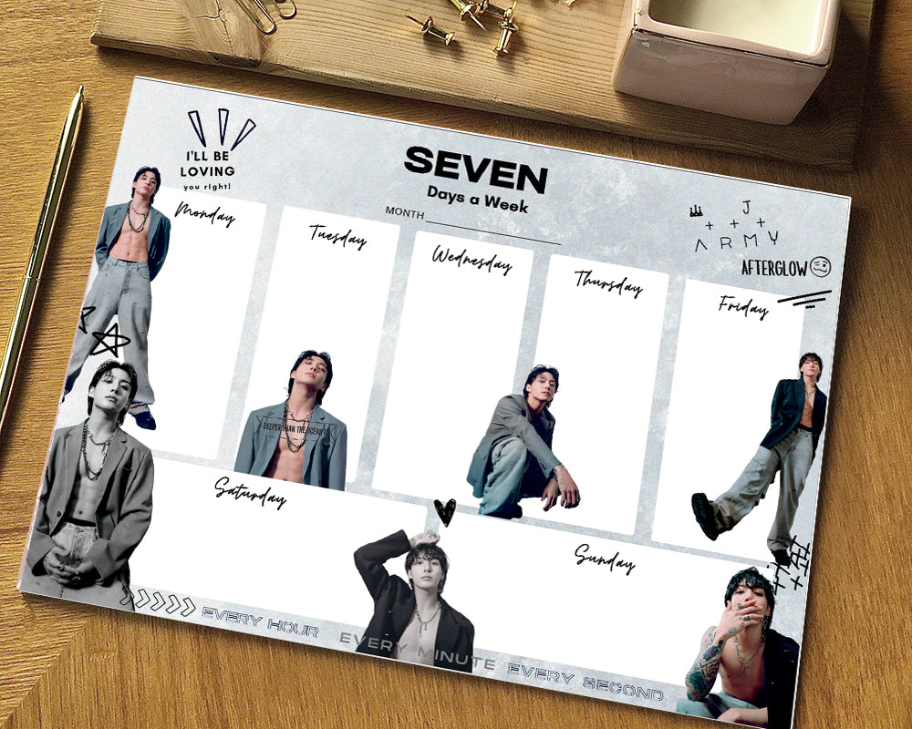 SEVEN DAYS A WEEK – Shimmer Prints